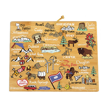 Click here for Totally Bamboo State Shaped Serving and Cutting Bo... prices