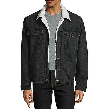 Click here for Vintage Leather Mens Denim Midweight Jacket  X-lar... prices