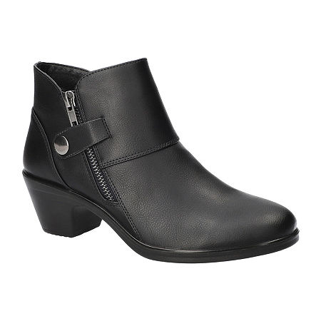 Click here for Easy Street Womens Fritzi Ankle Boots - Black prices
