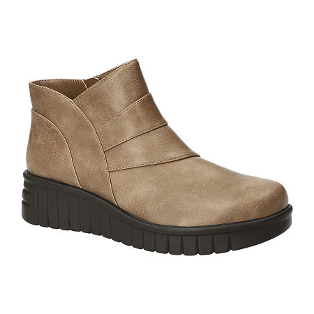 Click here for Easy Street Womens Rayleen Ankle Boots - Taupe prices