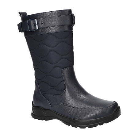 Easy Street Womens Blizzard Waterproof Boots - Navy