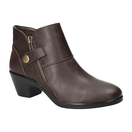 Click here for Easy Street Womens Fritzi Ankle Boots - Brown prices
