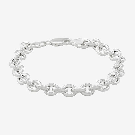 Click here for Made in Italy Womens Sterling Silver 7.5 Inch Holl... prices