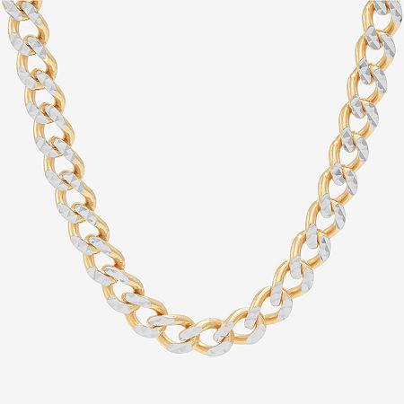 Click here for Made in Italy Mens 24K Gold Over Silver 20 Inch Cu... prices