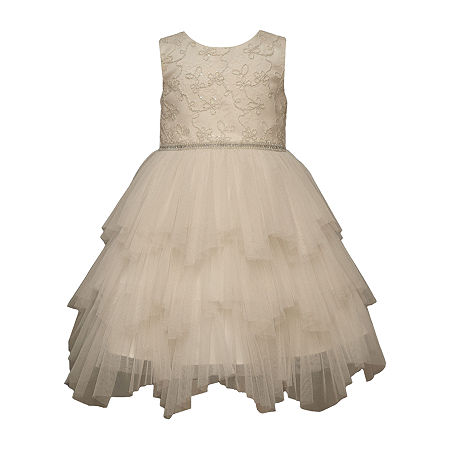 Click here for Bonnie Jean Toddler Girls Sleeveless Babydoll Dres... prices