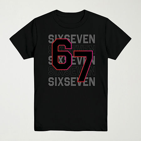 Click here for Little & Big Kid Boys Crew Neck Short Sleeve Regul... prices