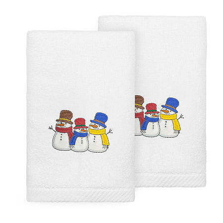 Click here for Linum Home Textiles Christmas 2-pc. Embellished Ha... prices
