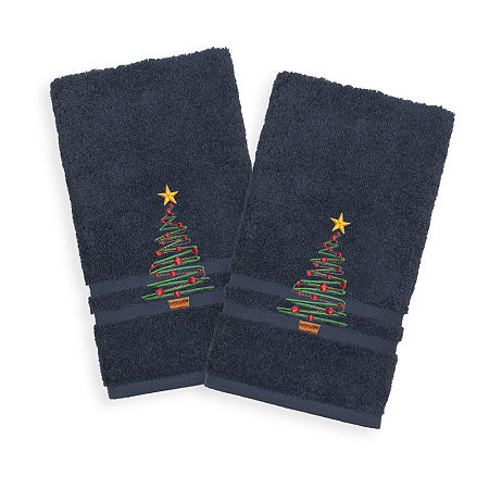 Click here for Linum Home Textiles Christmas 2-pc. Embellished Ha... prices