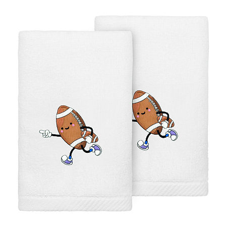 Click here for Linum Home Textiles Sports 2-pc. Embellished Hand... prices