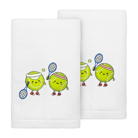 Click here for Linum Home Textiles Sports 2-pc. Embellished Hand... prices