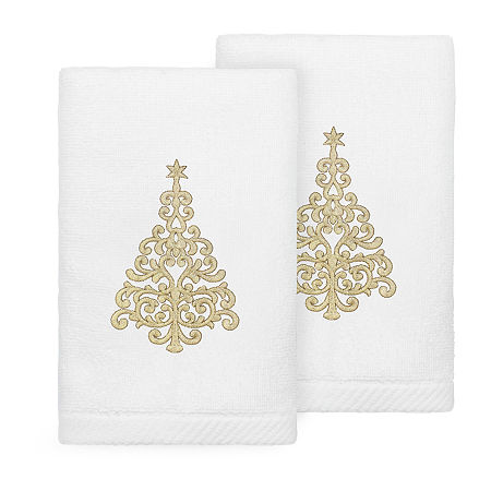Click here for Linum Home Textiles Christmas 2-pc. Embellished Ha... prices