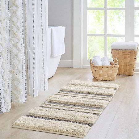 Click here for INK+IVY Bath Rug  One Size  Blue prices