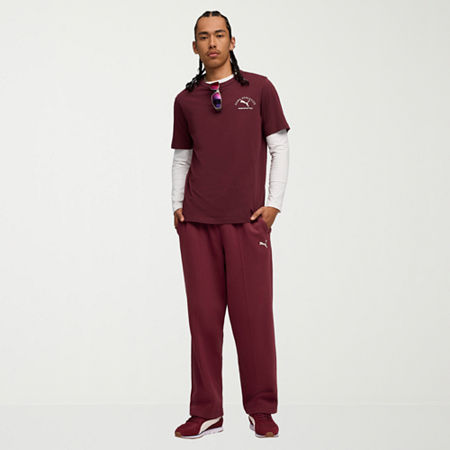 Click here for PUMA Mens Drawstring Waist Relaxed Fit Fleece Swea... prices