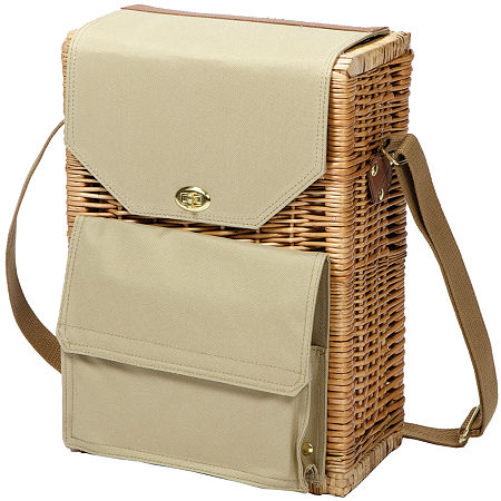 Click here for Picnic Time Corsica Wine Basket  One Size  Yellow prices