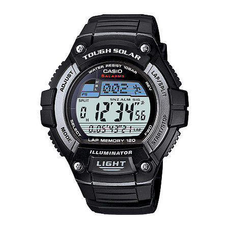 Click here for Casio Mens Digital Black Strap Watch Ws220-1a  One... prices