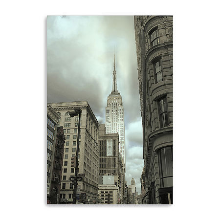 Click here for Lumaprints Empire View Canvas Art  One Size  Brown prices