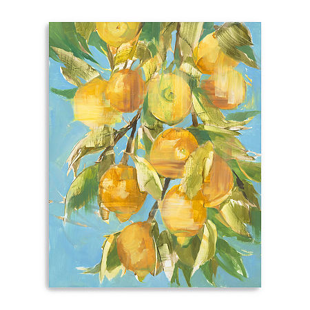 Click here for Lumaprints Lovely Lemon Giclee Canvas Art  One Siz... prices