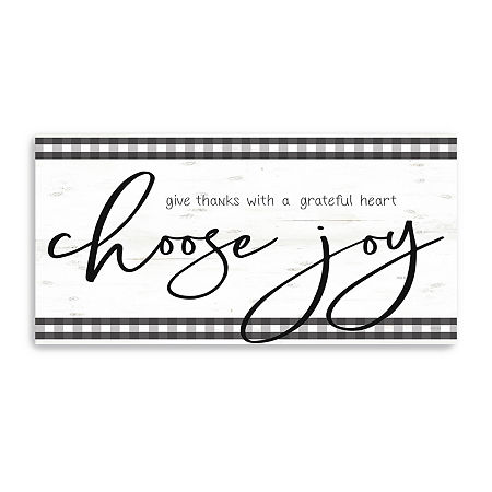 Click here for Lumaprints Choose Joy Giclee Canvas Art  One Size... prices