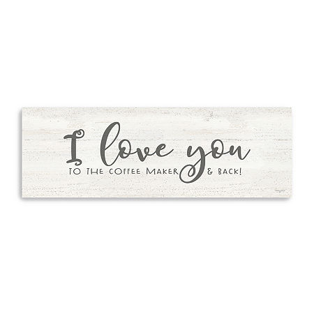 Click here for Lumaprints Coffee Kitchen Humor Panel I-Love Gicle... prices
