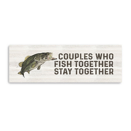 Click here for Lumaprints Less Talk More Fishing Panel V-Together... prices