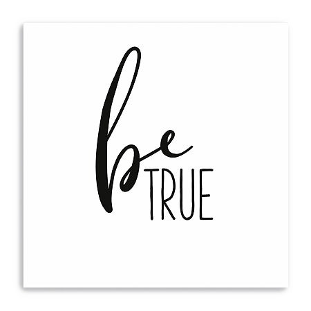 Click here for Lumaprints Be True Giclee Canvas Art  One Size  Bl... prices