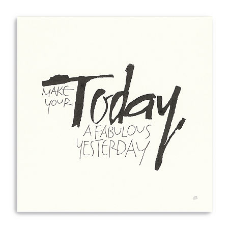 Click here for Lumaprints Daily Saying I Giclee Canvas Art  One S... prices