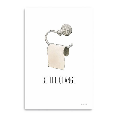 Click here for Lumaprints Be The Change Giclee Canvas Art  One Si... prices