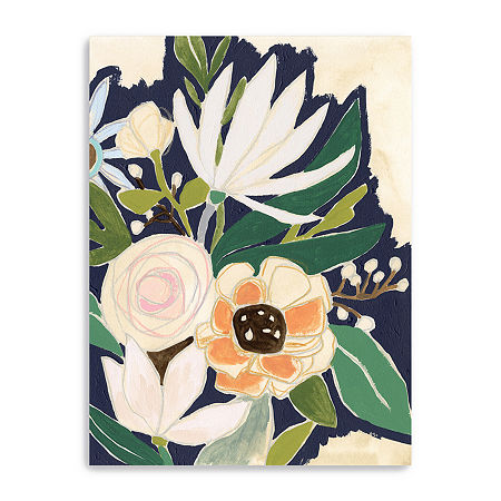 Click here for Lumaprints Floral Interim I Giclee Canvas Art  One... prices