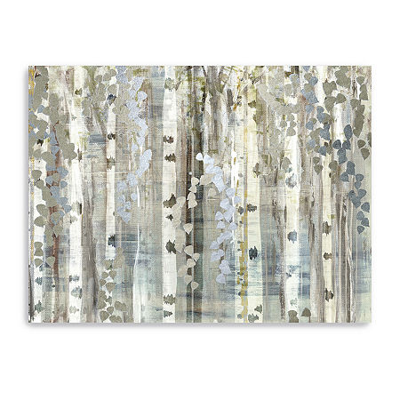 Click here for Lumaprints Birch Wood Meadow Canvas Art  One Size... prices