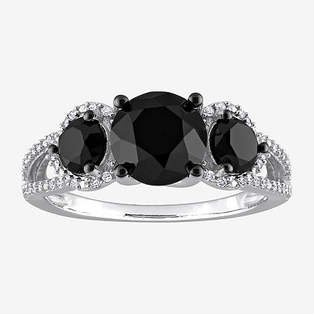 Click here for Midnight Black Womens 3 CT. T.W. Natural Black Dia... prices