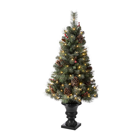 Click here for Glitzhome 4 Foot Pine Christmas Tree  One Size  Gr... prices