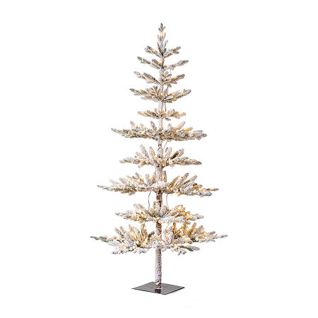Click here for Glitzhome 6 Foot Pre-Lit Pine Christmas Tree  One... prices