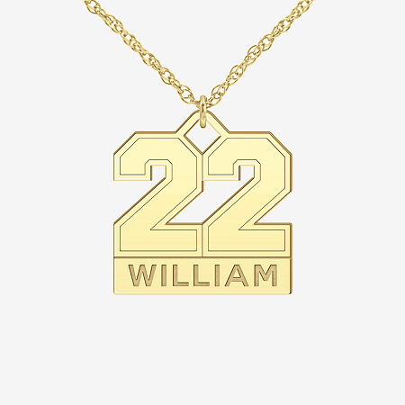 Click here for Unisex Adult 24K Gold Over Silver 18 Inch Pendant... prices