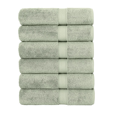 Click here for Linum Home Sinemis 6-Pc. Bath Towel Set - Green prices
