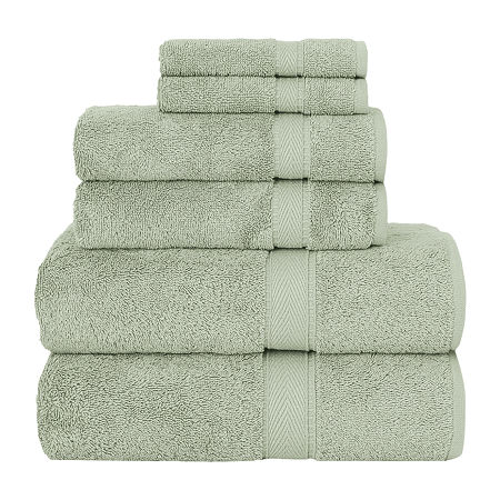 Click here for Linum Home Sinemis Terry 6-Pc. Towel Set - Green prices