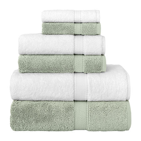 Click here for Linum Home Sinemis Terry 6-Pc. Towel Set - Green a... prices