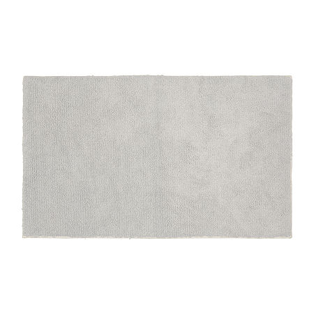 Click here for Garland Rug Queen Cotton Bath Rug  One Size  Gray prices