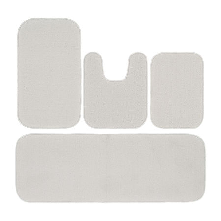 Click here for Garland Rug Gramercy 4-pc. Bath Rug Set  One Size... prices