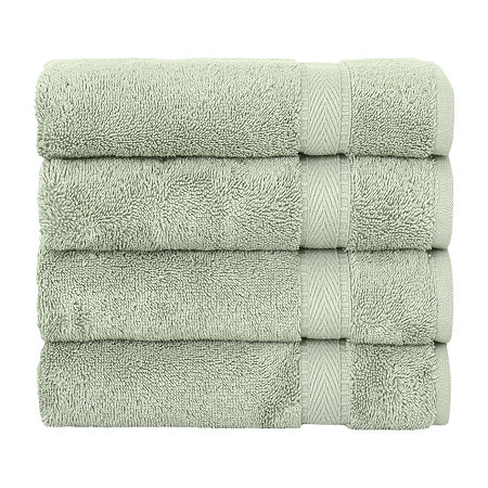 Click here for Linum Home Sinemis 4-Pc. Hand Towel Set - Green prices