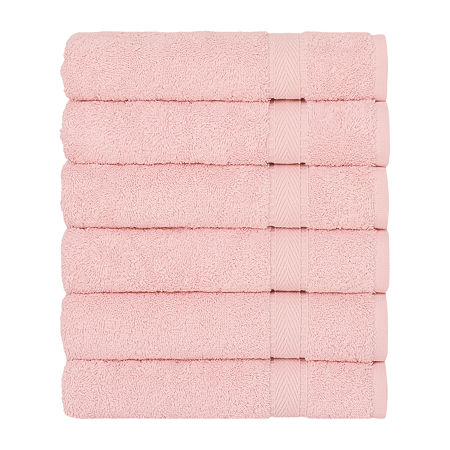 Click here for Linum Home Sinemis 6-Pc. Terry Hand Towel Set - Pi... prices