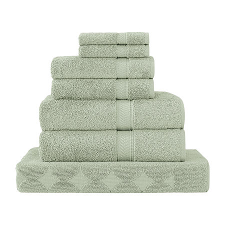 Click here for Linum Home Sinemis Terry 7-Pc. Towel Set - Green prices