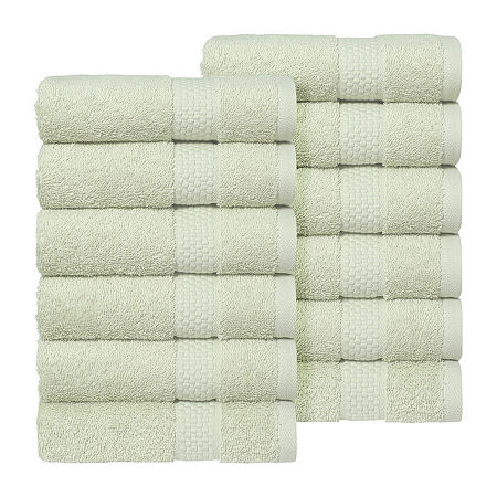 Click here for Linum Home Textiles Starlight Terry 12-pc. Hand To... prices