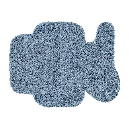 Click here for Garland Rug Jazz 4-pc. Bath Rug Set  One Size  Blu... prices