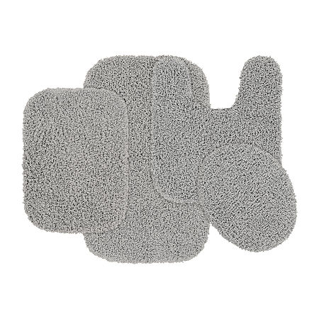 Click here for Garland Rug Jazz 4-pc. Bath Rug Set  One Size  Gra... prices