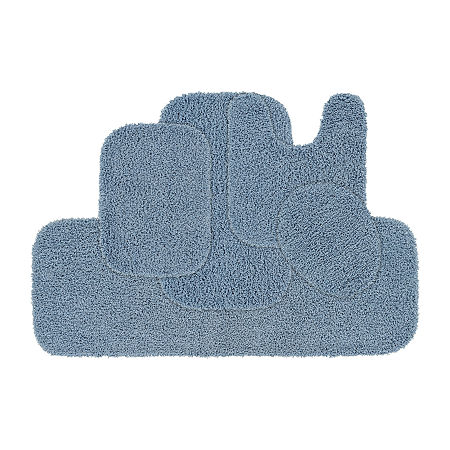 Click here for Garland Rug Jazz 5-pc. Bath Rug Set  One Size  Blu... prices