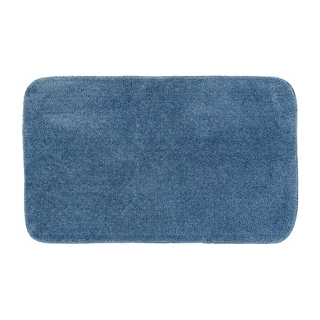 Click here for Garland Rug Traditional Bath Rug  One Size  Blue prices