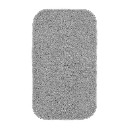 Click here for Garland Rug Gramercy Bath Rug  One Size  Silver prices