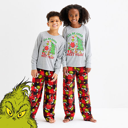 Click here for Little & Big Kid Unisex Dr. Seuss Grinch Microflee... prices