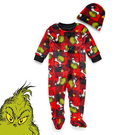 Click here for Baby Unisex Dr. Seuss Grinch Microfleece Long Slee... prices