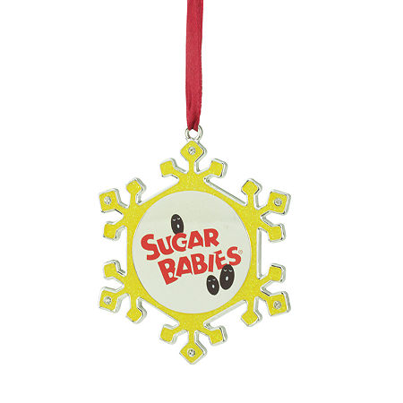 Click here for 3.5 Yellow and Red Snowflake Sugar Babies Candy Lo... prices